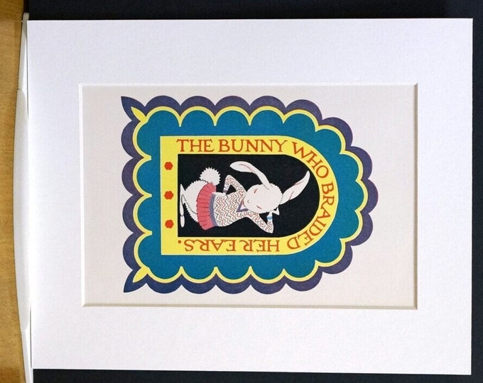 Erte 1982 Letter M ALPHABET SERIES Fire Twins Girls - Etsy