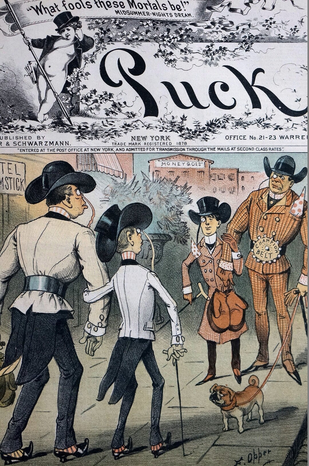 Boxing Bodyguards 1883 RICH DUDES Hire BOXERS Sluggers for Protection ...
