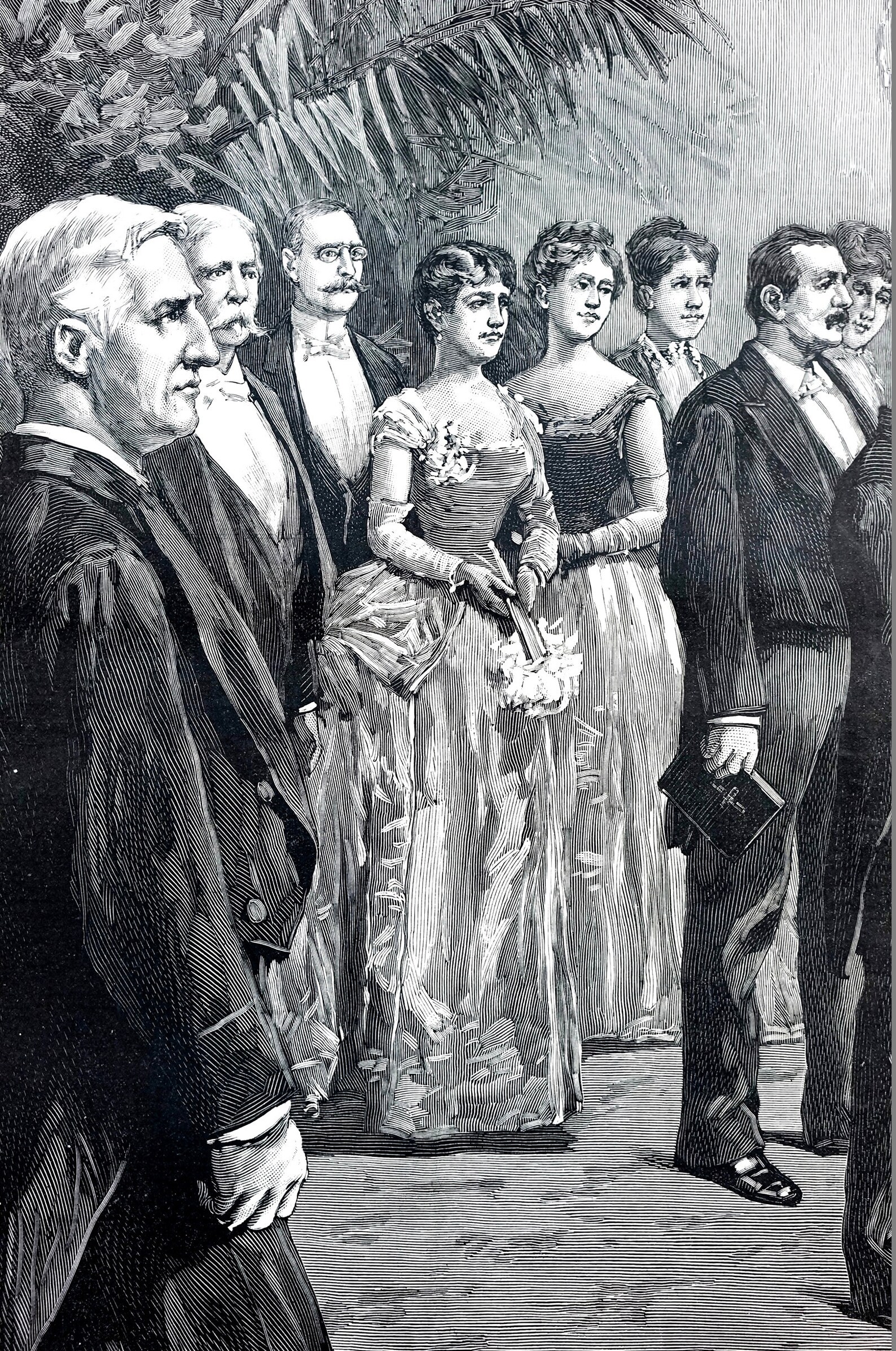 President Grover CLEVELAND WEDDING MARRIAGE 1886 Francis - Etsy