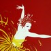 Erte Matted Print 1982 - Audience APPLAUSE - Erte Red Dancer Theater ...