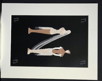 Erte 1982 Letter L ALPHABET SERIES Lady and Leopard, Leopard Lady ...