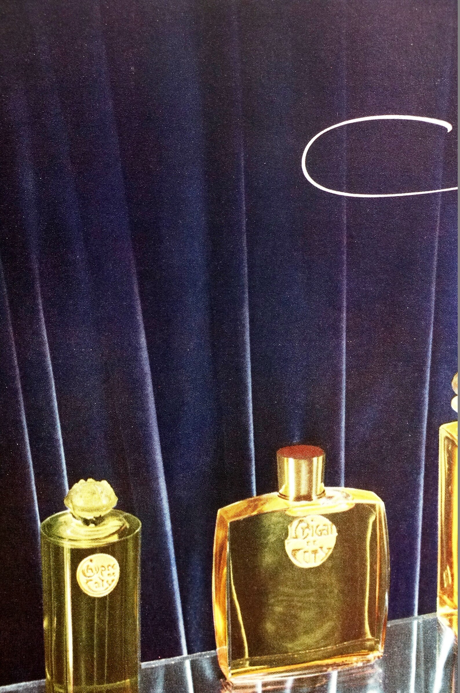 Coty Perfume Ad 1939 CHYPRE L'ORIGAN STYX Cosmetics - Etsy