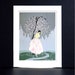 Erte 1982 CHERRY BLOSSOM TREE Umbrella Blossom Beautiful - Etsy