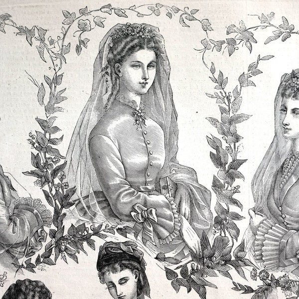 Victorian Engraving - Etsy