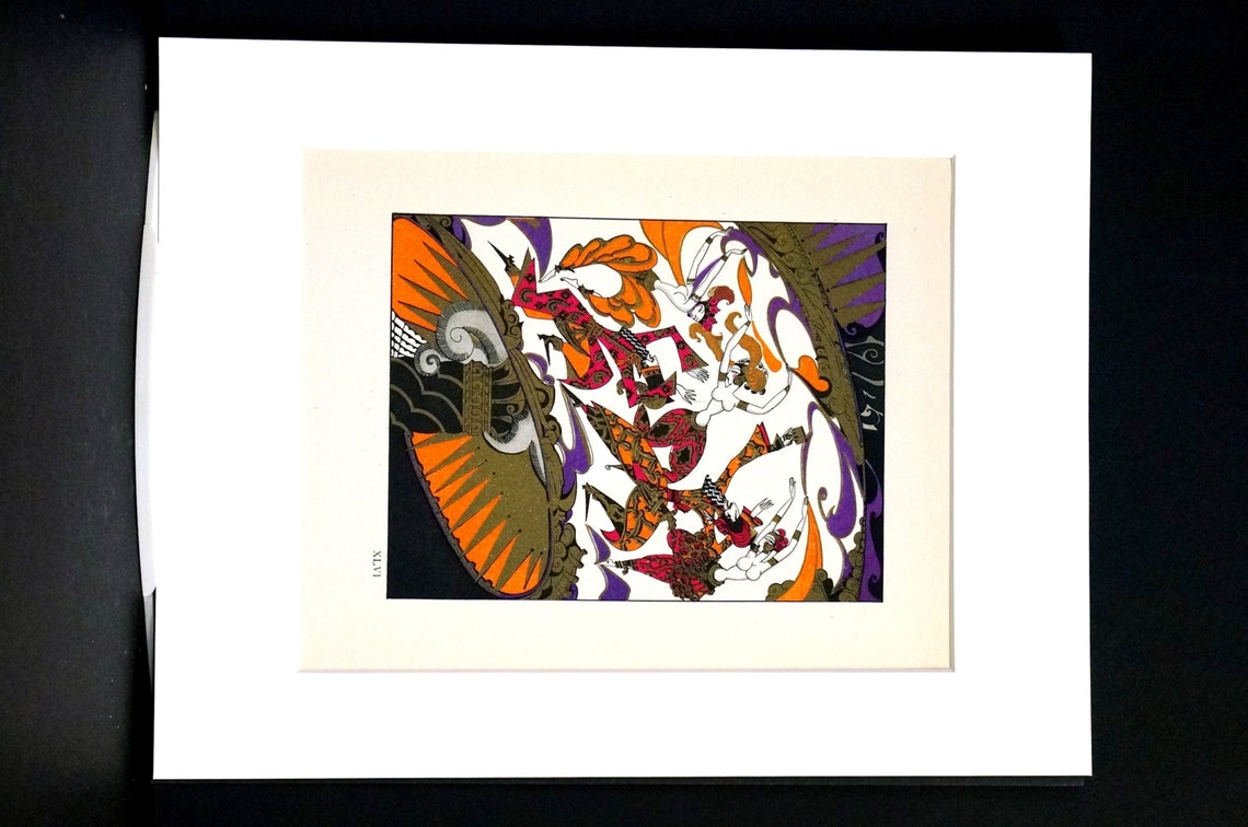 Anne Fish Ltd Ed 1922 PERSIAN BELLY DANCERS dancing Girls - Etsy