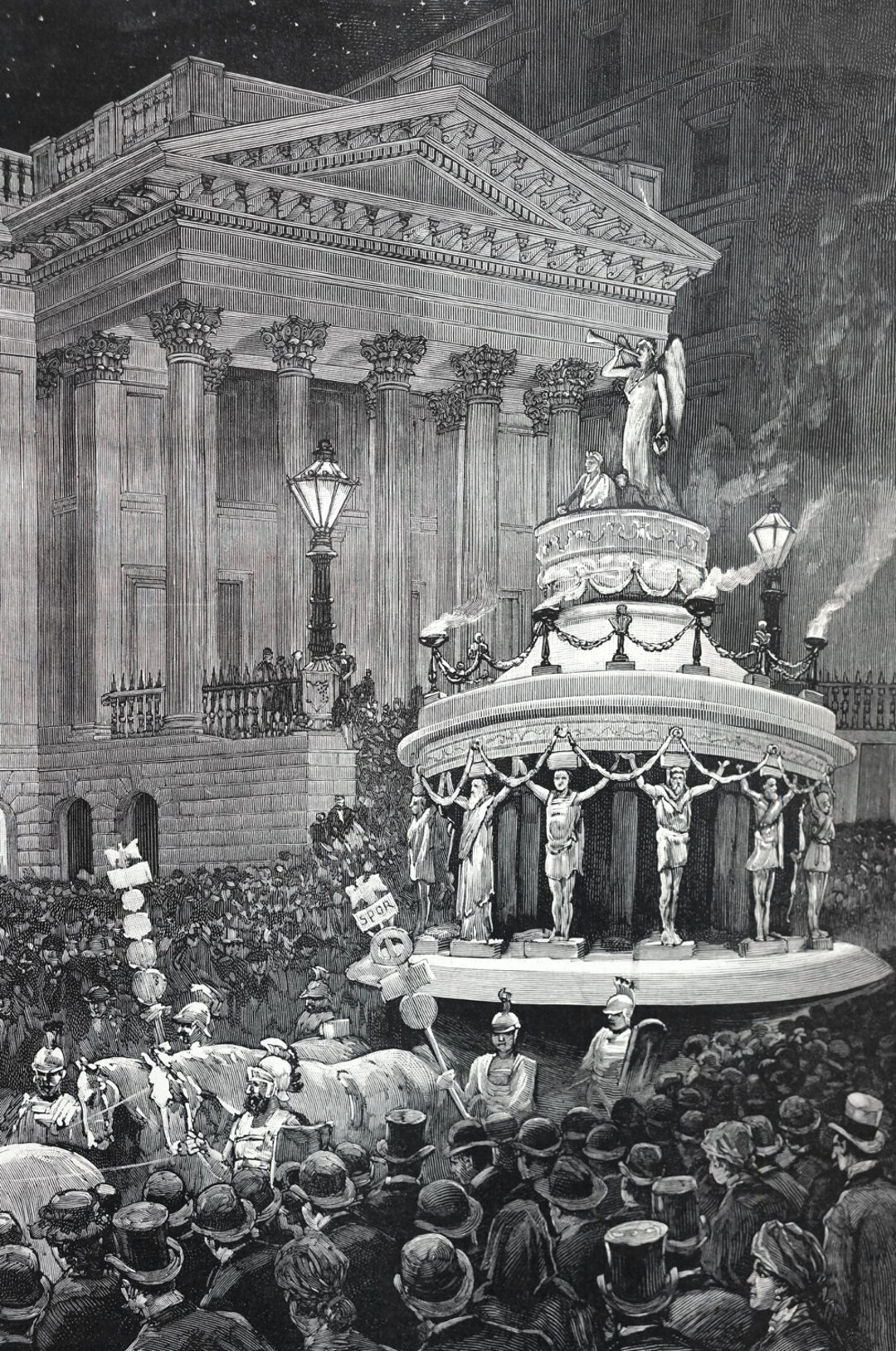 Cincinnati Ohio - 1883 - ORDER of CINCINNATUS Grand Procession PARADE ...