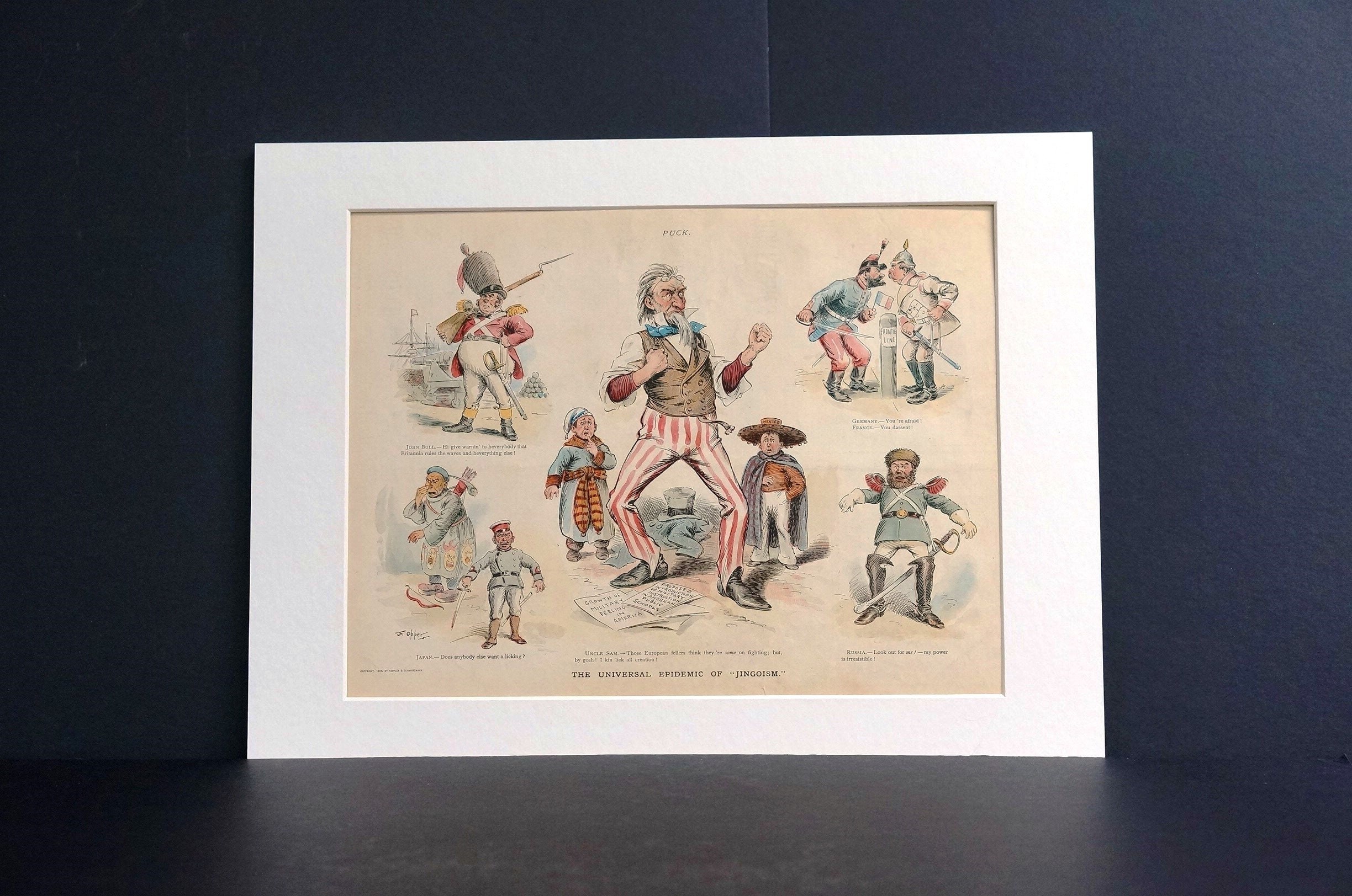 War Across the World 1895 GROWTH of JINGOISM Russia Japan - Etsy UK