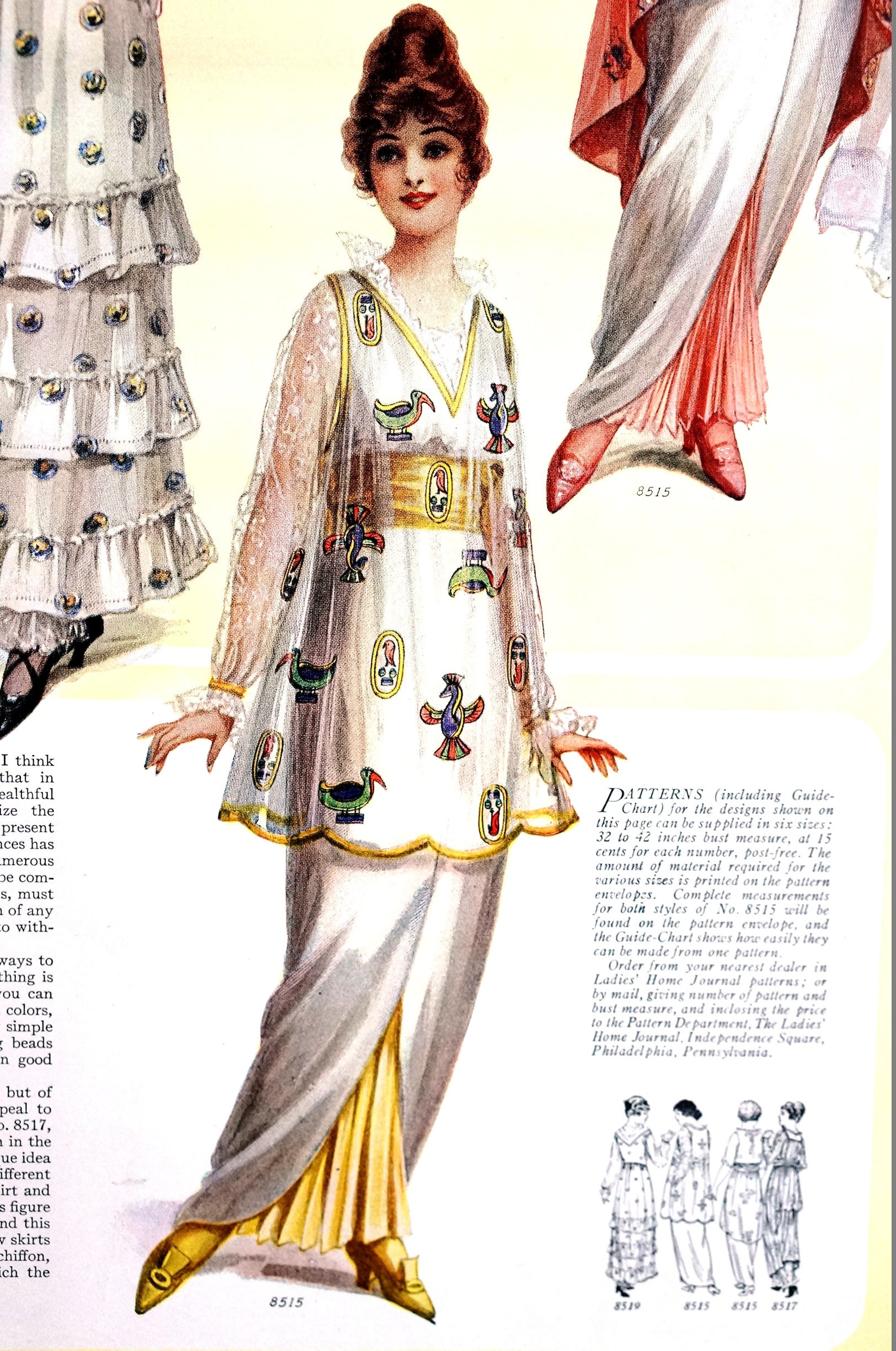 Edwardian Ladies Fashion 1914 DANCE DRESSES by Vernon Castle Musseman ...