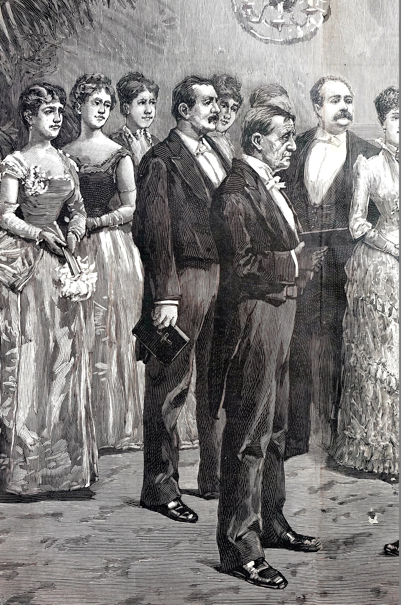 President Grover CLEVELAND WEDDING MARRIAGE 1886 Francis Folsom Best ...