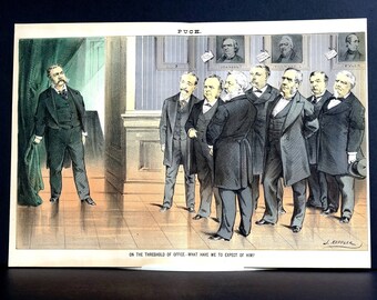 President James Garfield - Etsy