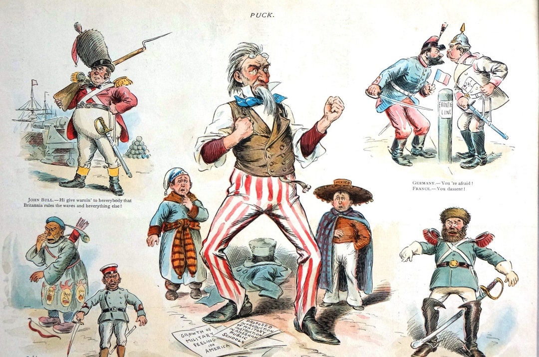 War Across the World 1895 GROWTH of JINGOISM Russia Japan America ...