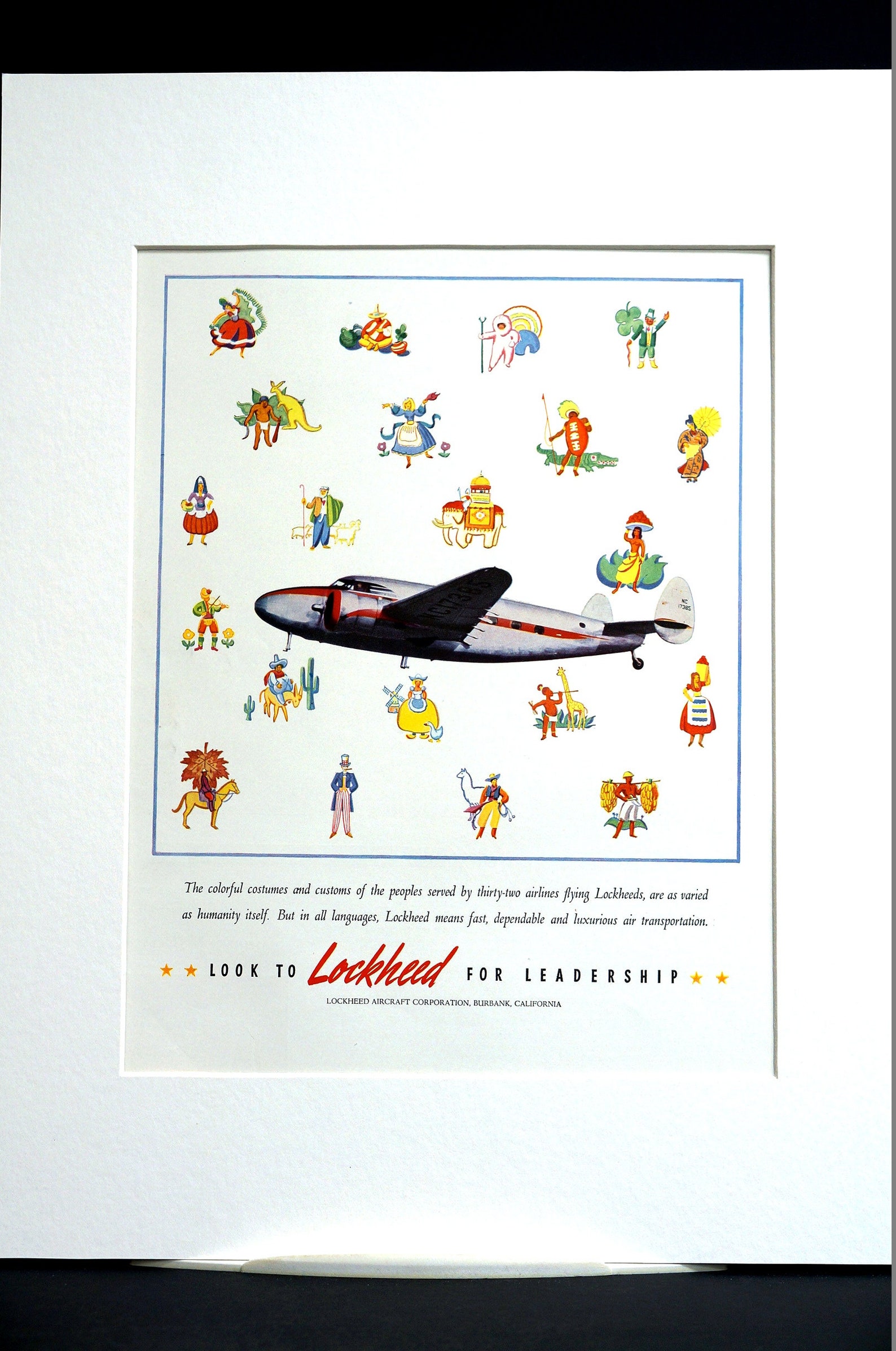 Lockheed Aircraft Corporation Ad 1939 LOCKHEED MARTIN - Etsy