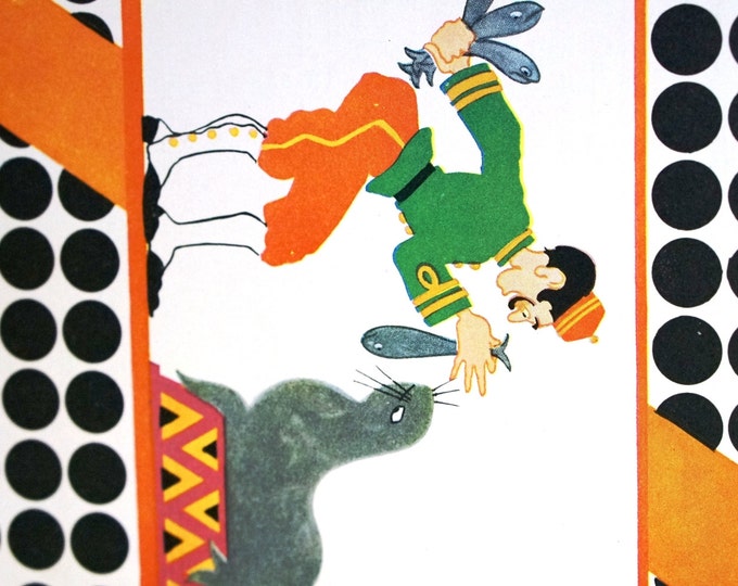 Elizabeth Cadie 1927 CIRCUS ACT Performing SEAL Training - Etsy