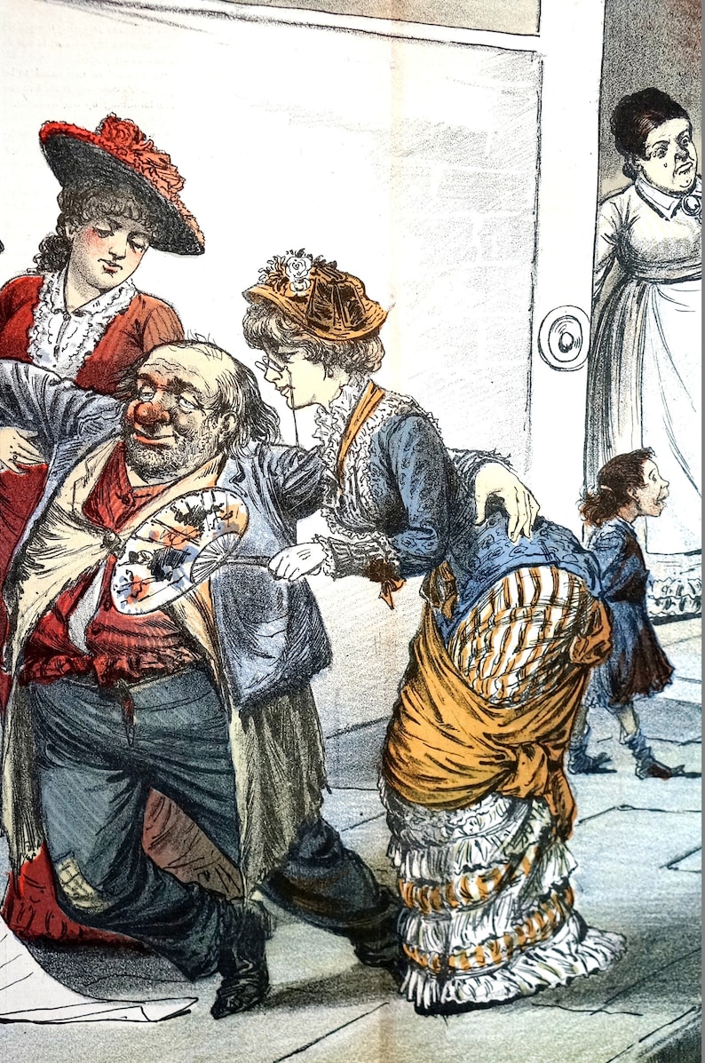 Victorian Charity 1881 HYPOCRISY Help DRUNK Alcoholic Men - Etsy UK