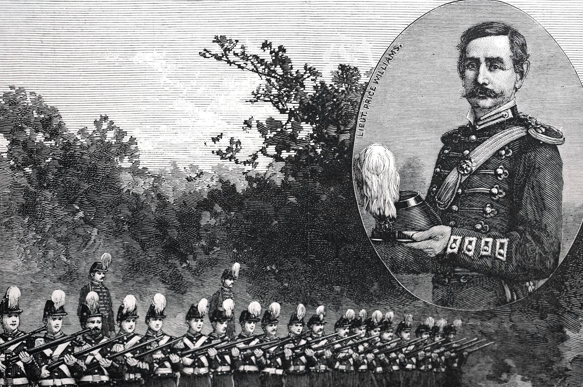 Nashville Tennessee 1883 COMPETITIVE DRILL Mobile RIFLES | Etsy