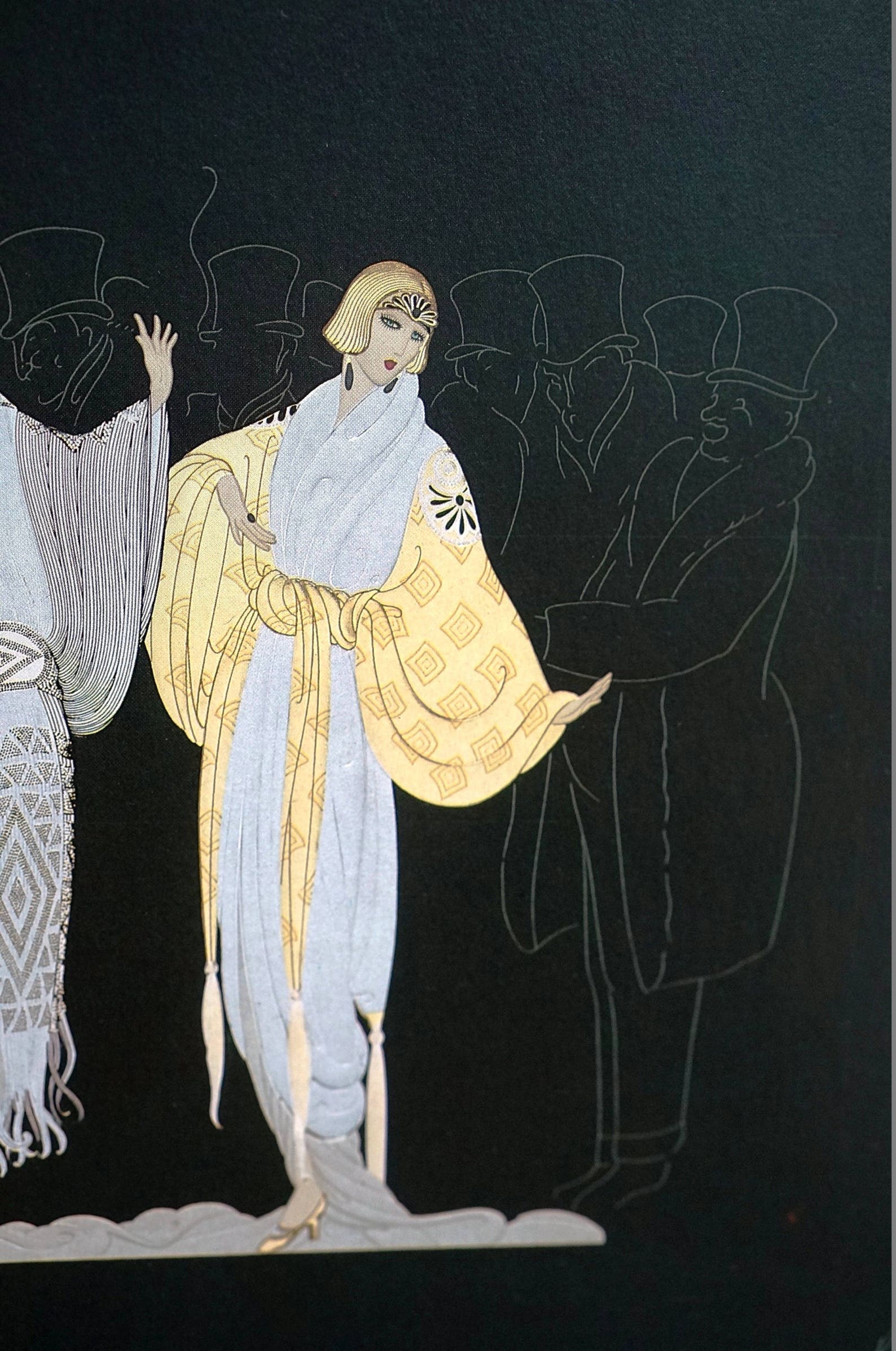 Erte Print 1987 OPENING NIGHT Fashion METROPOLIS Suite Opera | Etsy