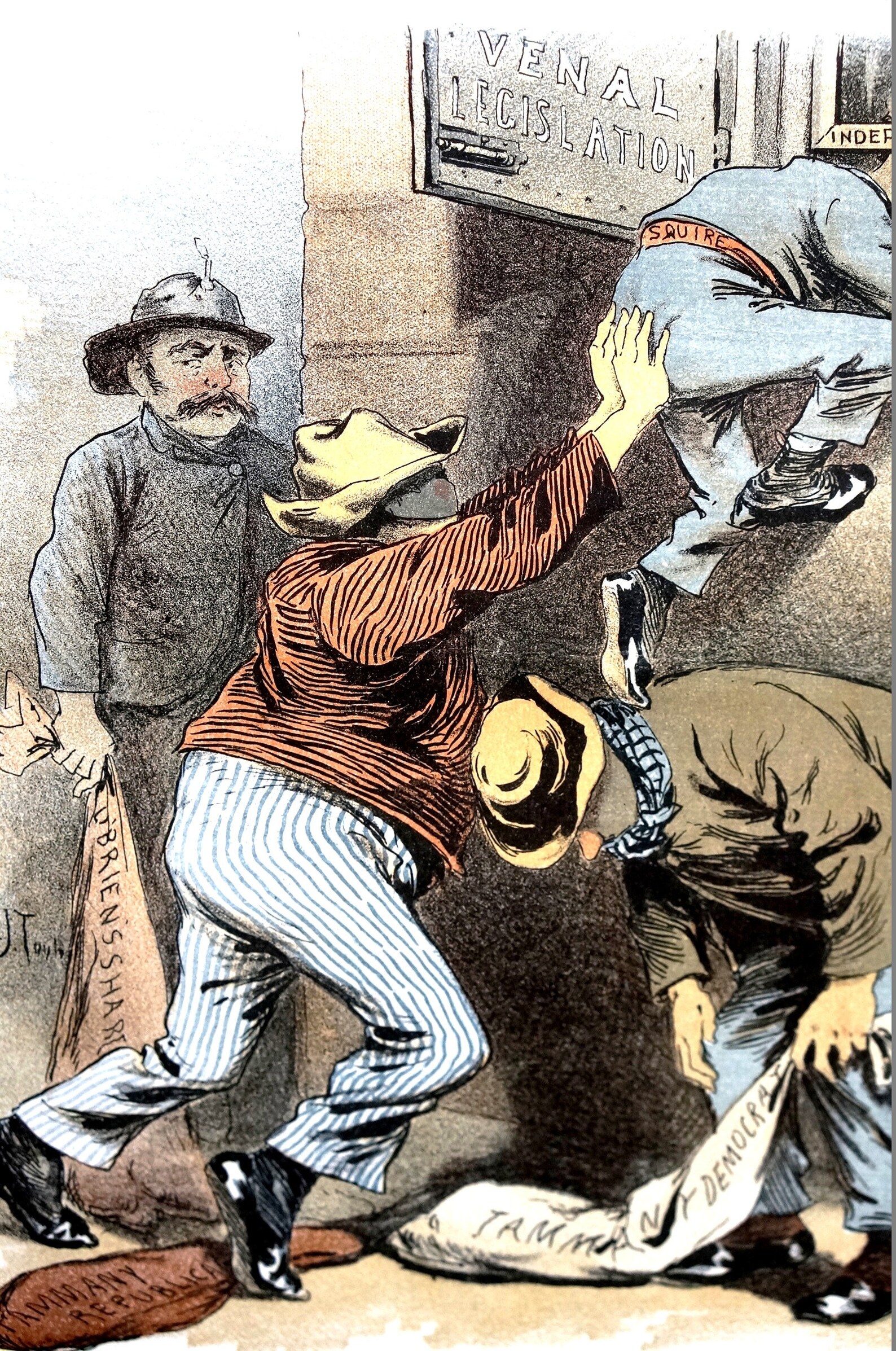 Tammany Hall BOSS TWEED 1886 Squire Flynn O'brien NYC - Etsy