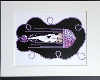 Chic Original Vintage ERTE ART Deco Print the KISS Fashion - Etsy