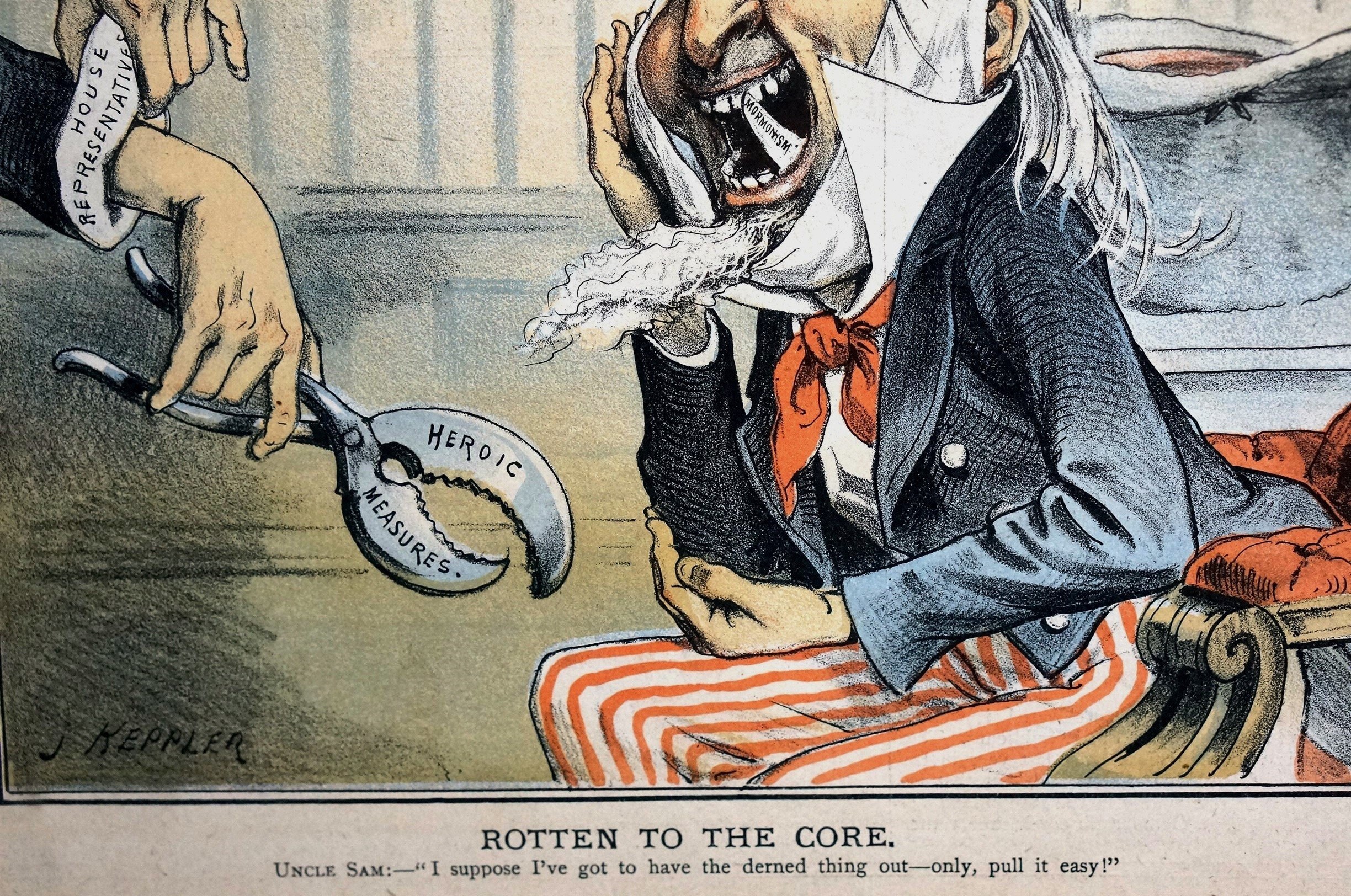 Mormon Political Cartoons