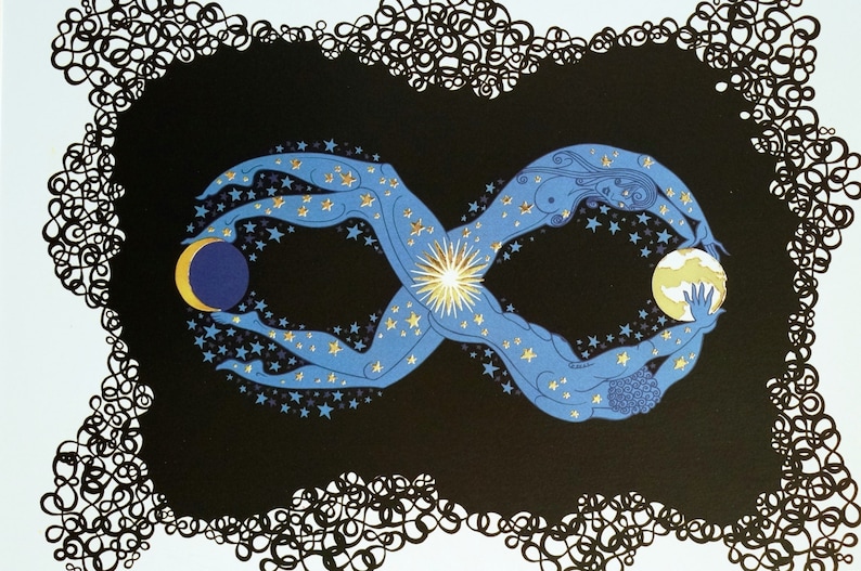 Erte Matted Print 1982 the NUMERALS NUMBER EIGHT 8 - Etsy