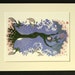 Erte Matted Print 1982 - SEASONS SPRING Fashions Birds FLOWER Garden ...