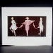 Three BALLET DANCERS Erte 1991 PRINTEMPS Pretty Girls With - Etsy