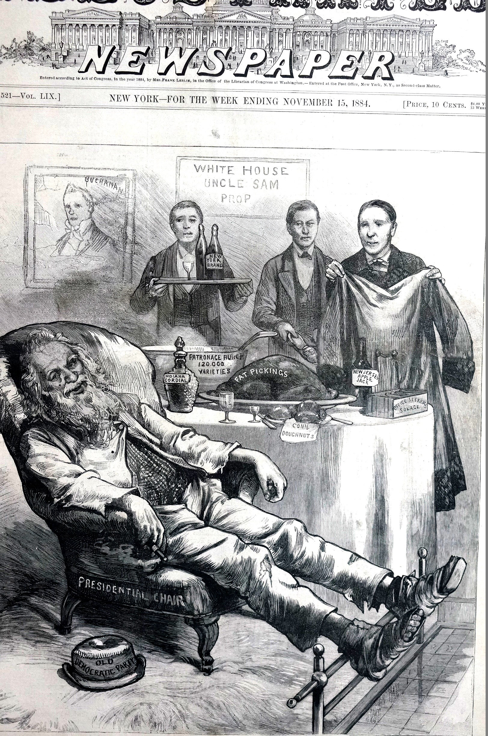 Uncle Sam Full Body Black And White