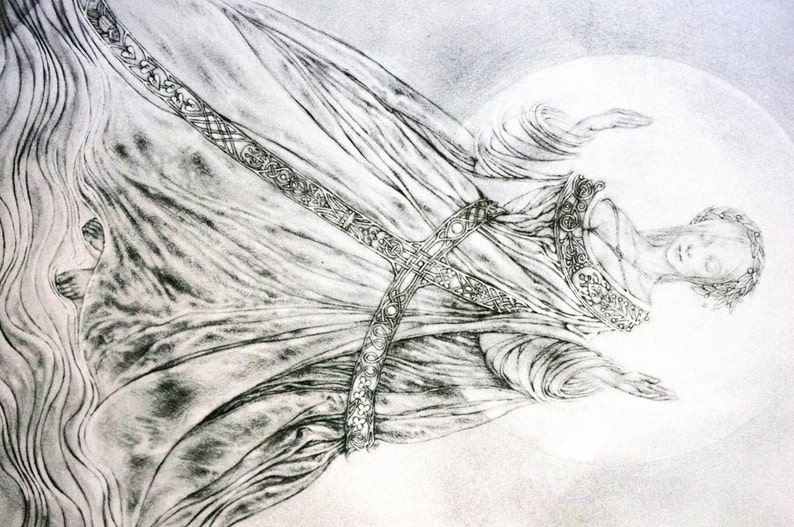 Sulamith Wulfing 1975 PRINCESS Praying in the MOONLIGHT or - Etsy