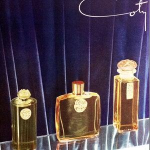 Coty Perfume Ad 1939 - CHYPRE L'ORIGAN STYX Cosmetics Beauty Gift Sets ...