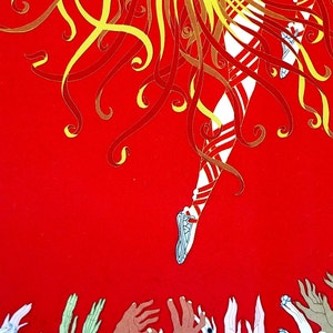 Erte Matted Print 1982 - Audience APPLAUSE - BALLET DANCER Theater ...