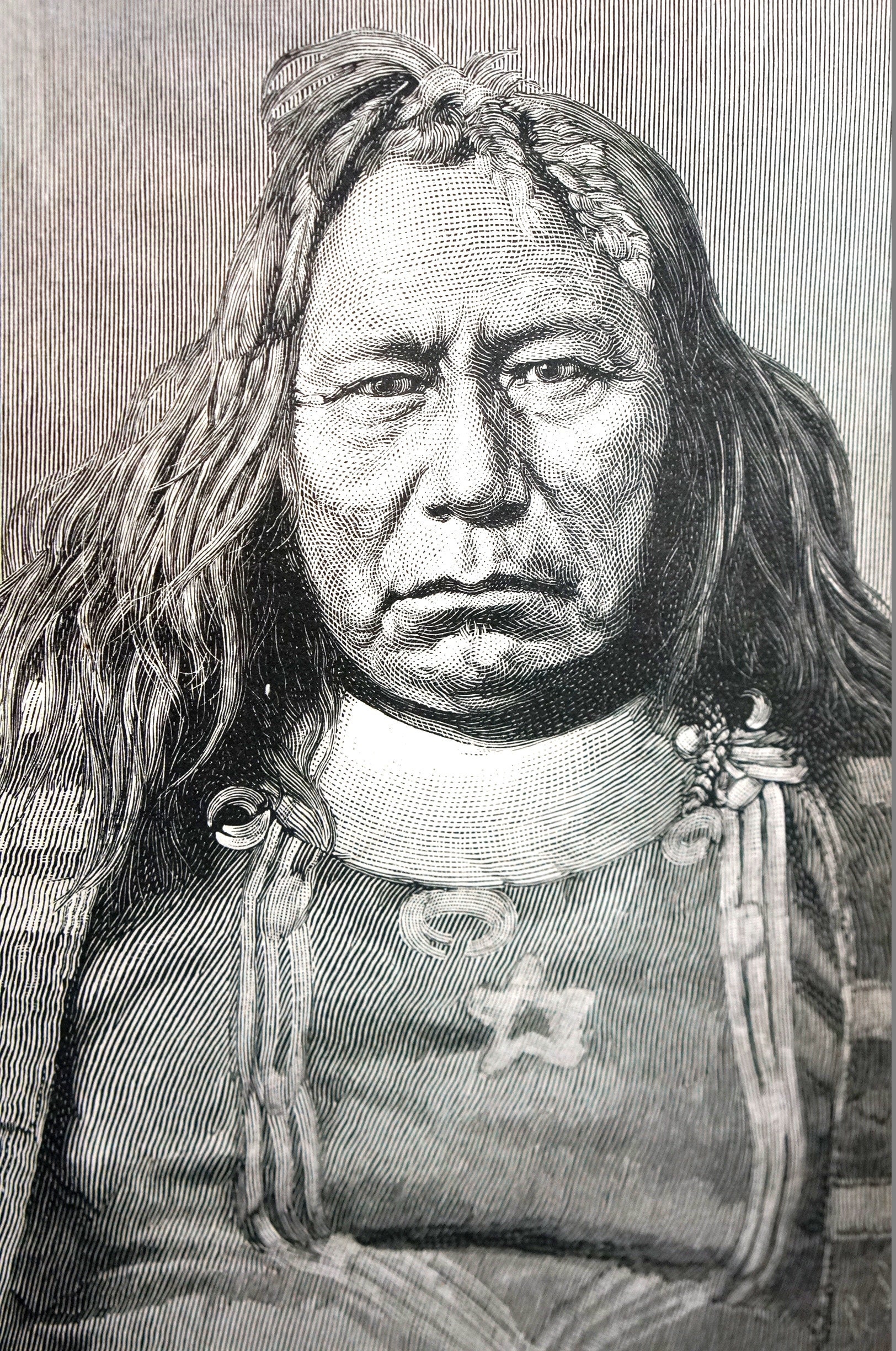 Portraits 1887 COLOROW Hostile Ute Indian Chief and ALVAN | Etsy