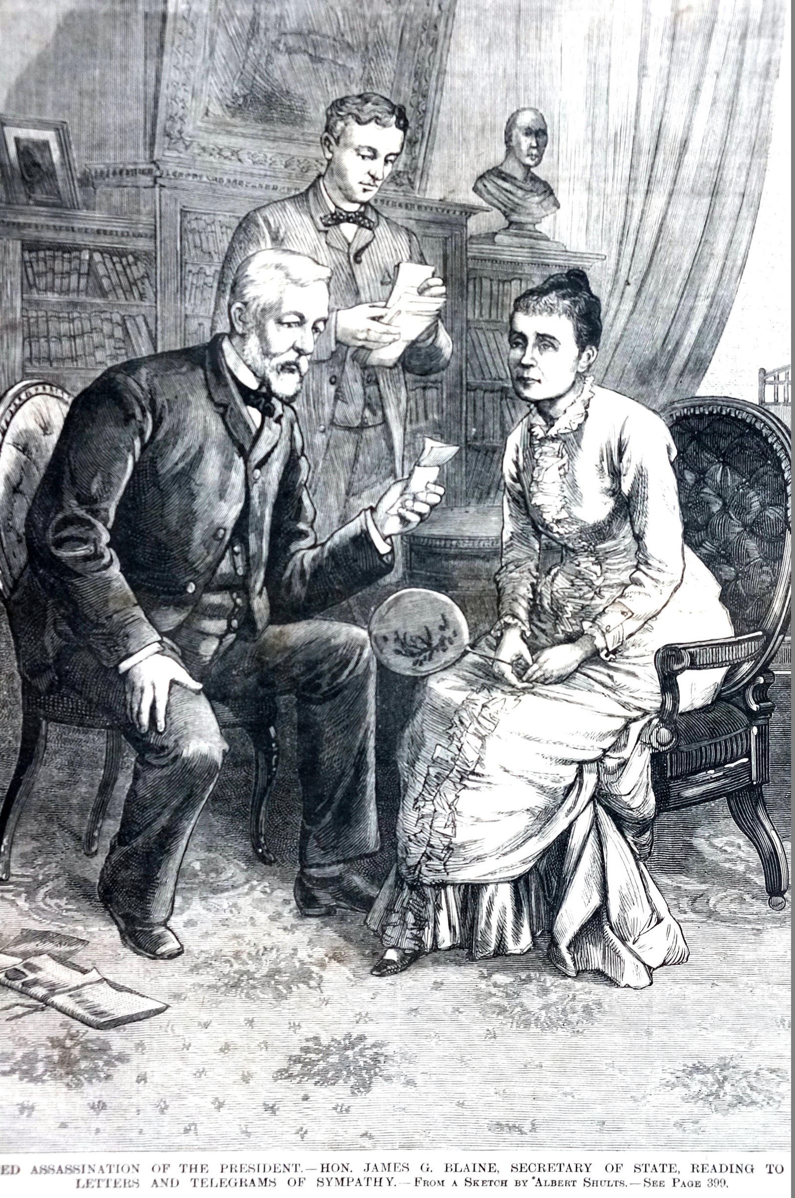 Garfield Assassination Attempt 1881 LETTERS of SYMPATHY - Etsy