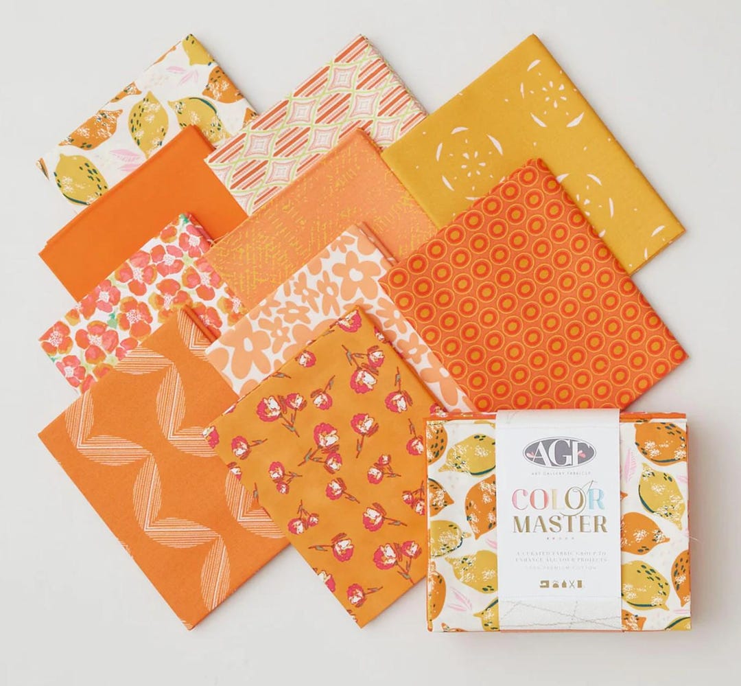 Tangerine Summer Edition No. 20 10-piece Fat Quarter Collection by ...