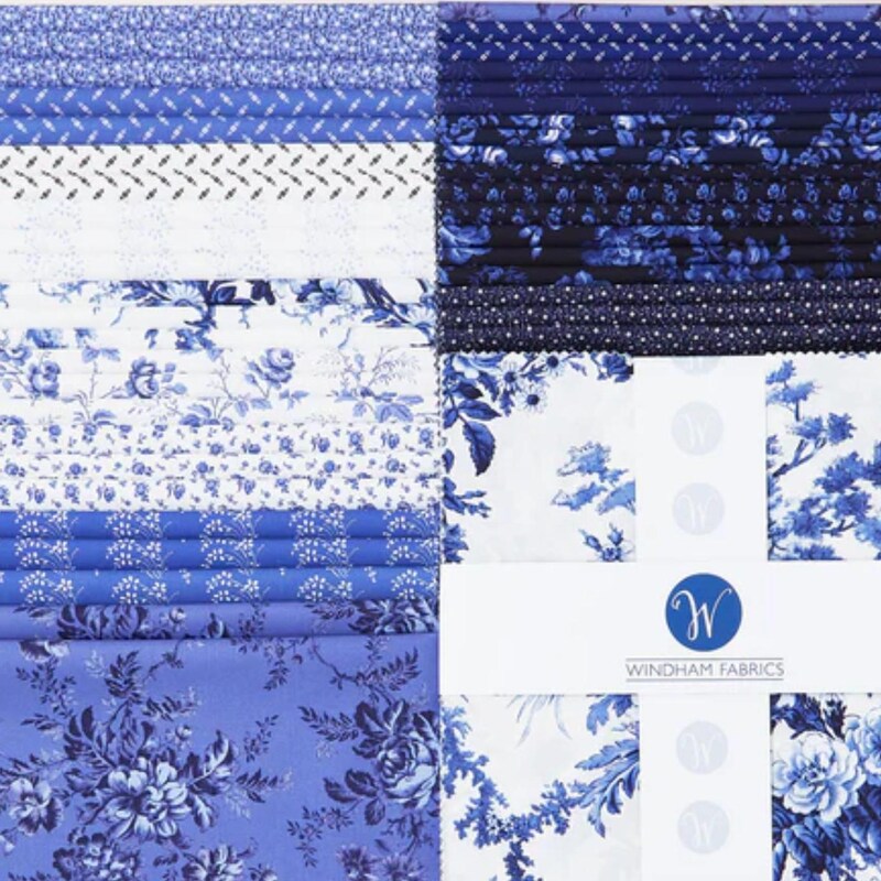 Delft Blue Fabric - Etsy