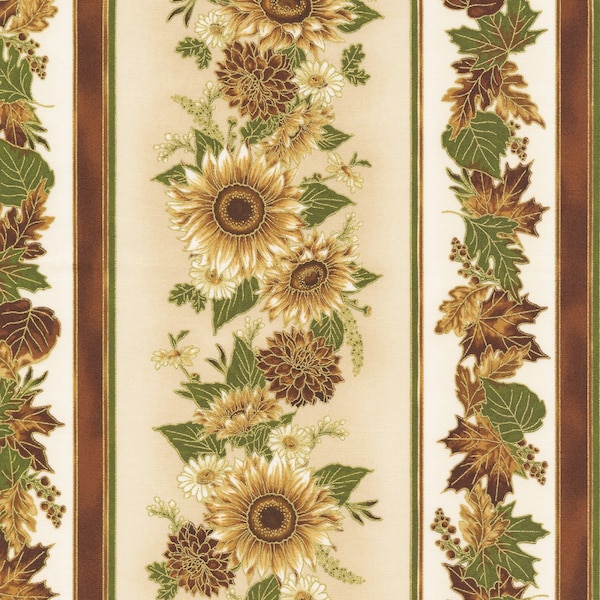 Robert Kaufman Autumn Bouquet Fabric - Etsy