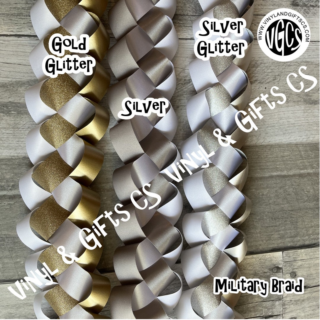 Homecoming Mum Pre-made Military Braid 36" Long FREE SHIPPING - Etsy