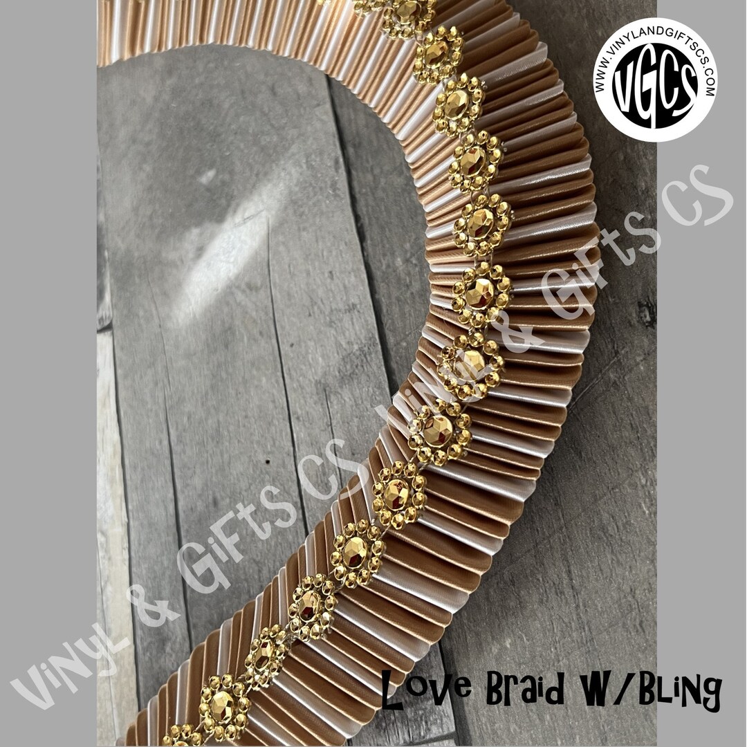 Homecoming Mum Pre-made Fancy Ribbons - Love Braid FREE SHIPPING - Etsy