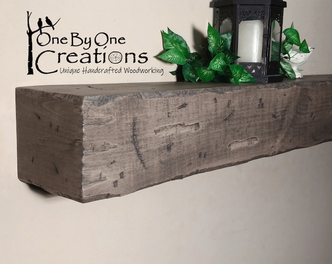 Fireplace Mantel Distressed Style - Etsy