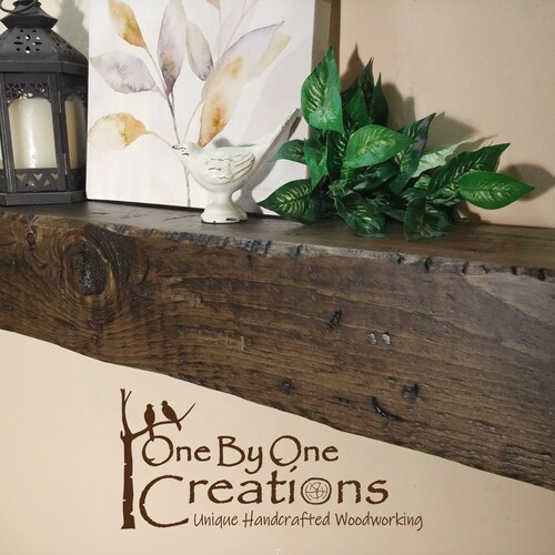 Fireplace Mantel Distressed Floating Mantel - Etsy