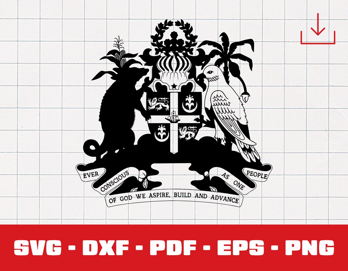 Grenada Svg Grenada Flag Svg Seal of Grenada Svg Crest - Etsy