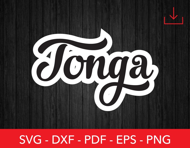 Tonga Svg Retro Tongan Svg Islander Svg Tongatapu Crest - Etsy Australia