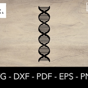 DNA Svg Cut File, Genetic Svg, Health Svg, Medical Svg - PNG - DXF ...