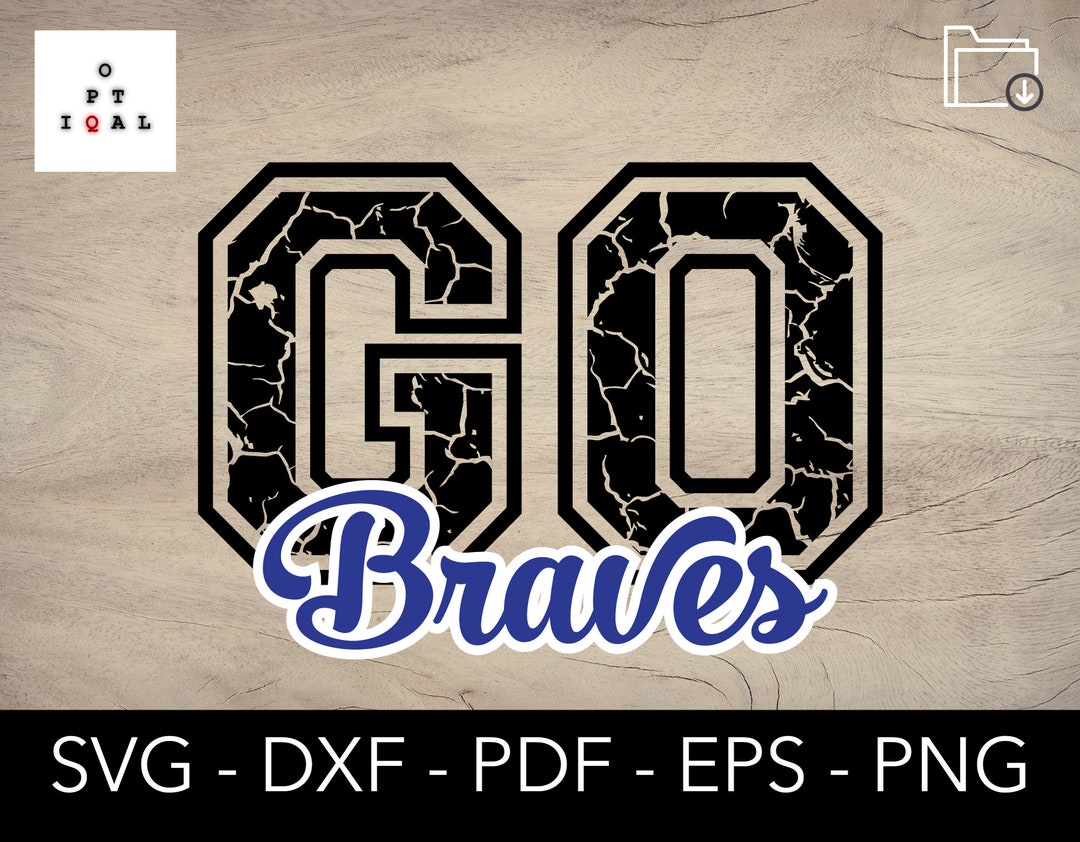 Go Braves Svg, Sports Team Svg, Mascot Svg, Baseball, Football, Soccer ...