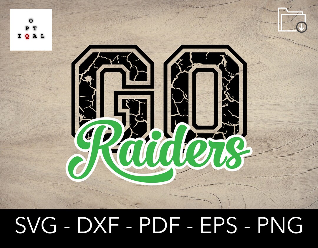 Go Raiders Svg, Sports Team Svg, Mascot Svg, Baseball, Football, Soccer ...