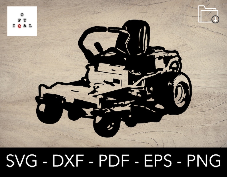 Zero Turn Mower Svg Lawn Mower Svg Mowing Svg Lawn Care | Etsy