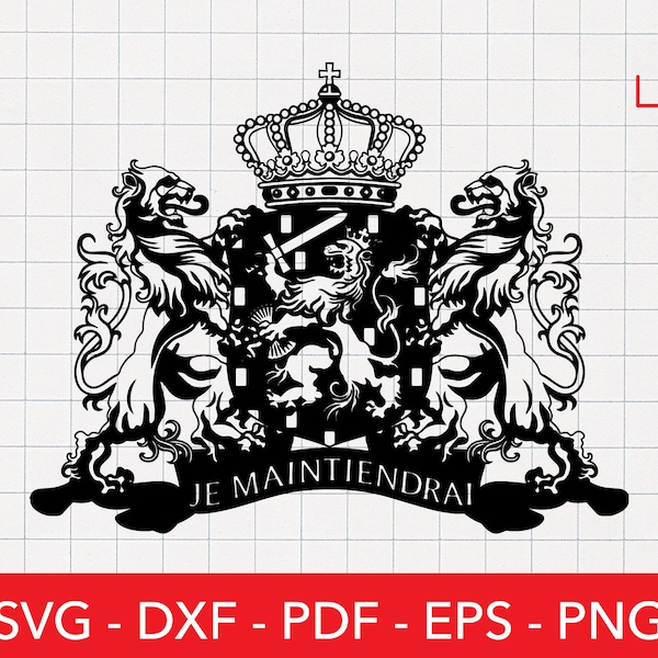 Coat of Arms of the Netherlands - Etsy