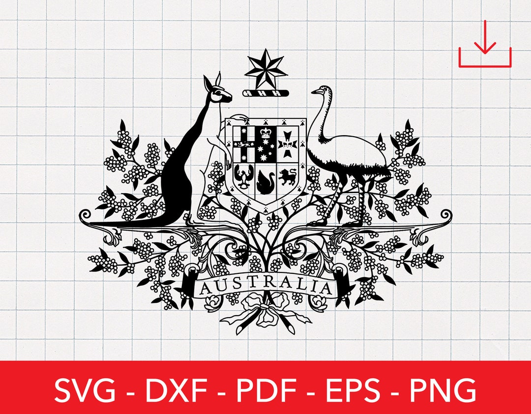Australia Svg, Australia Flag Svg, Seal of Australia Png, Sydney, Crest ...