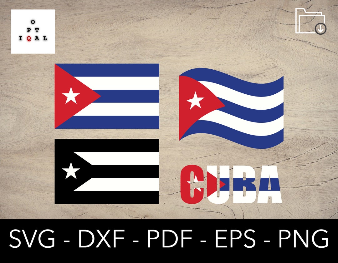 Cuba Svg Bundle, Cuba Flag Svg, Cuban Flag, Havana Svg, Latin America ...