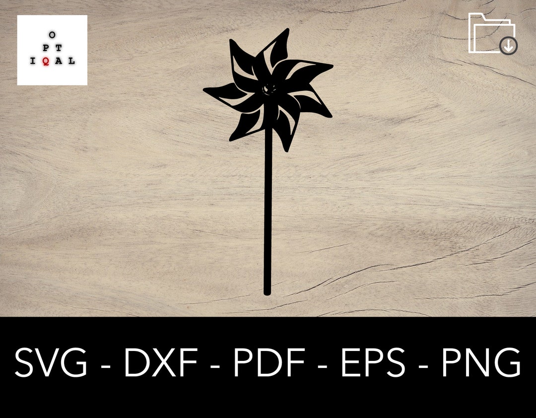 Pinwheel Svg, Vector Shape - Sticker, Vector, Decal, Logo, Clipart ...