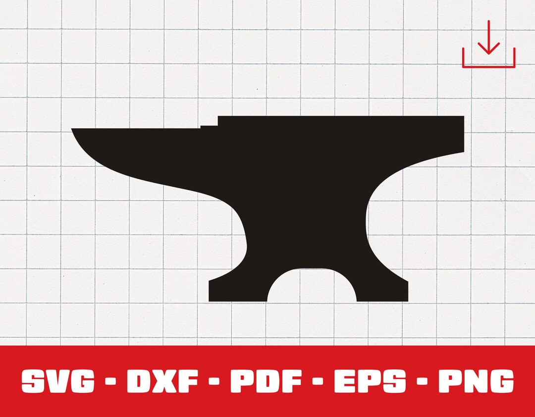 Anvil Svg, Blacksmith Svg, Smithing Svg, Cut File - PNG - DXF - Cricut ...